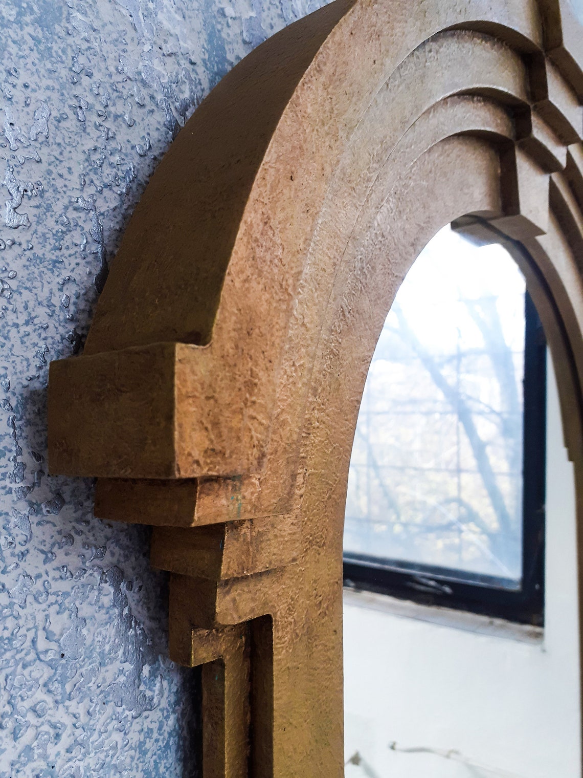 Solid Top Bronze Mirror/antique Mirror/rustic Mirror/bathroom Mirror ...