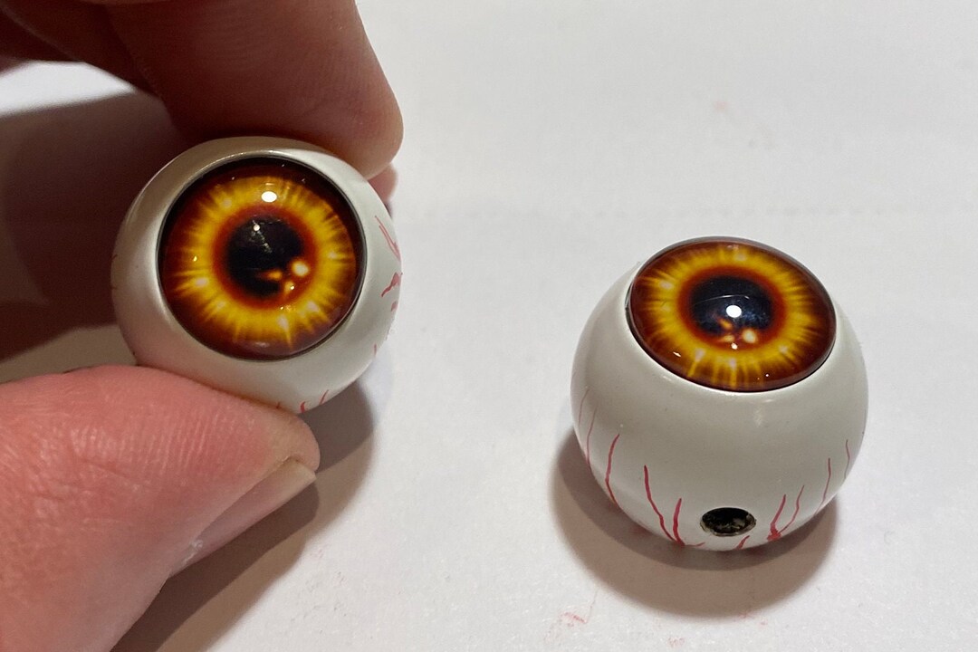 Hand Painted Eyeball Guitar Knob (pair) - Etsy