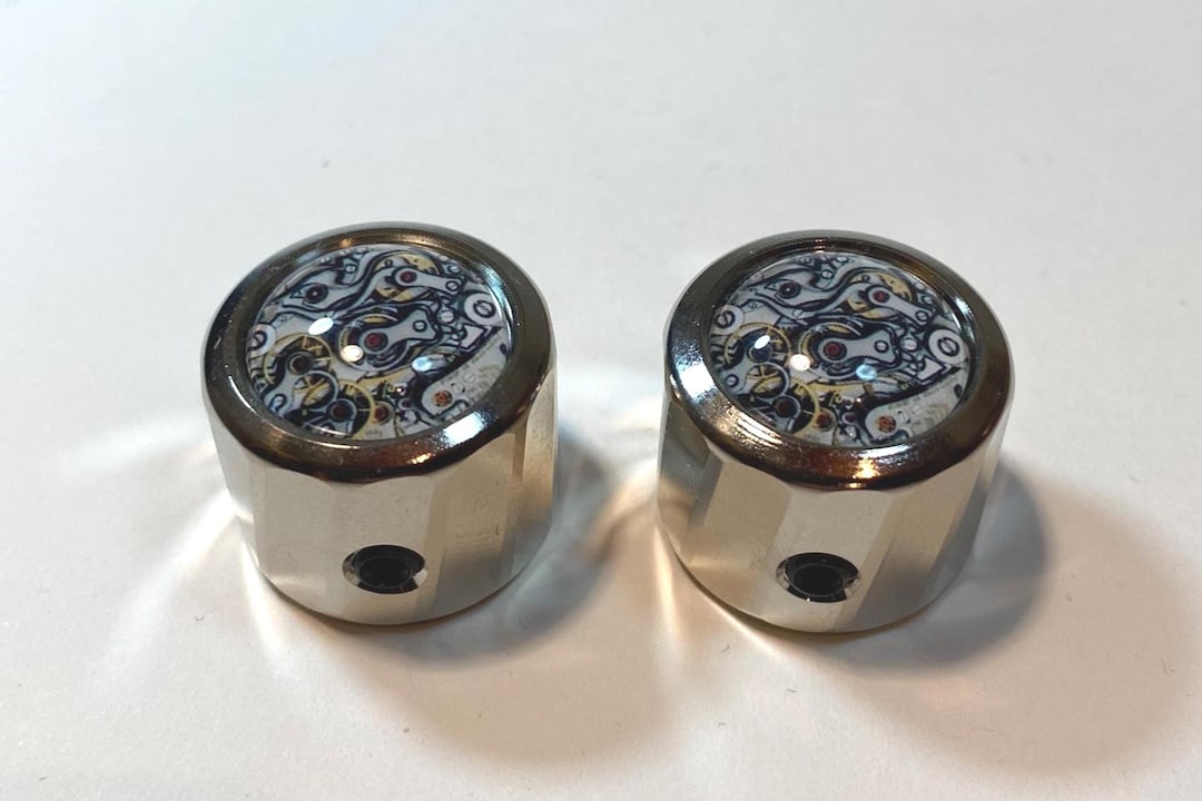 Clock Jewels Guitar Knob (pair) - Etsy