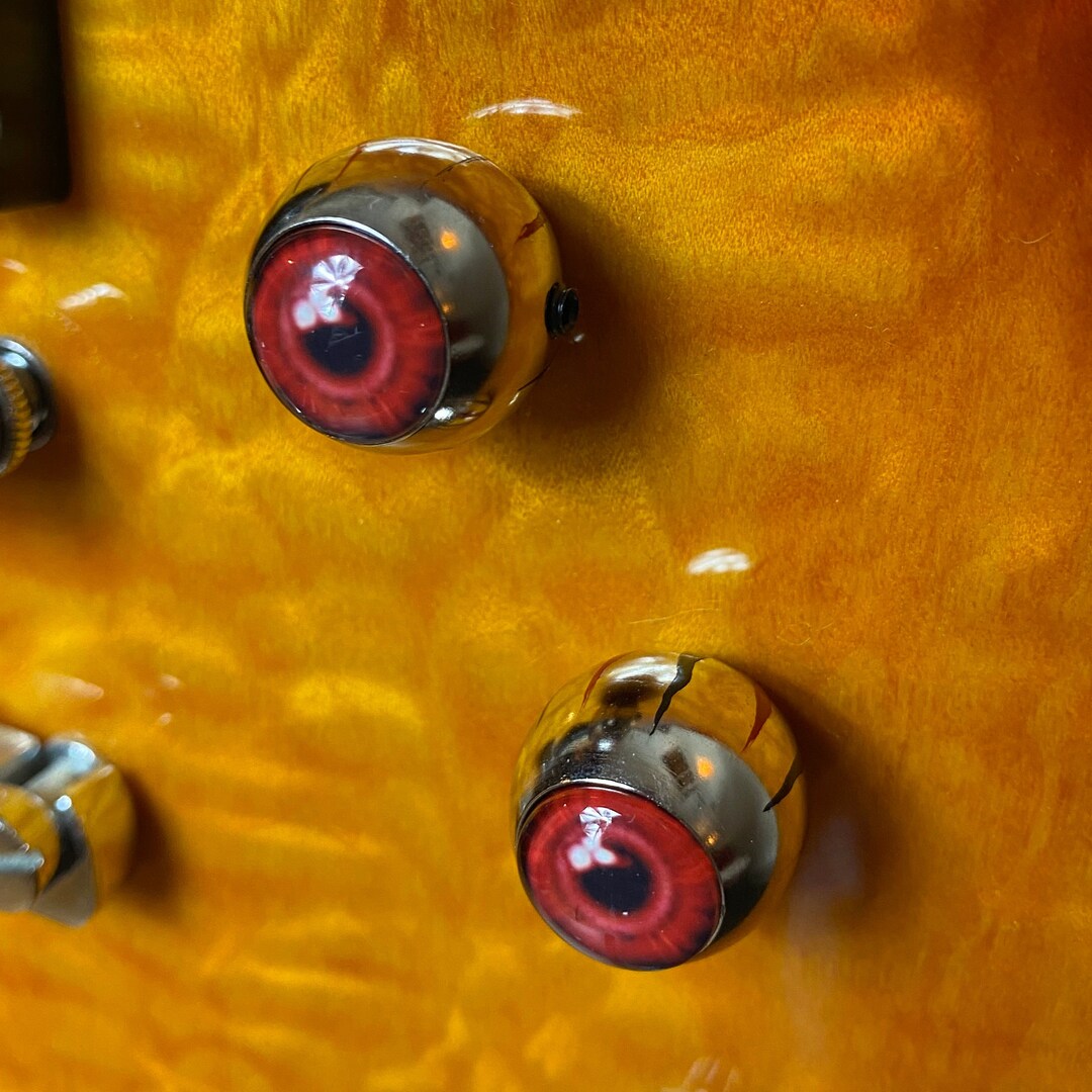 Spiral Eyeball Guitar Knob pair - Etsy