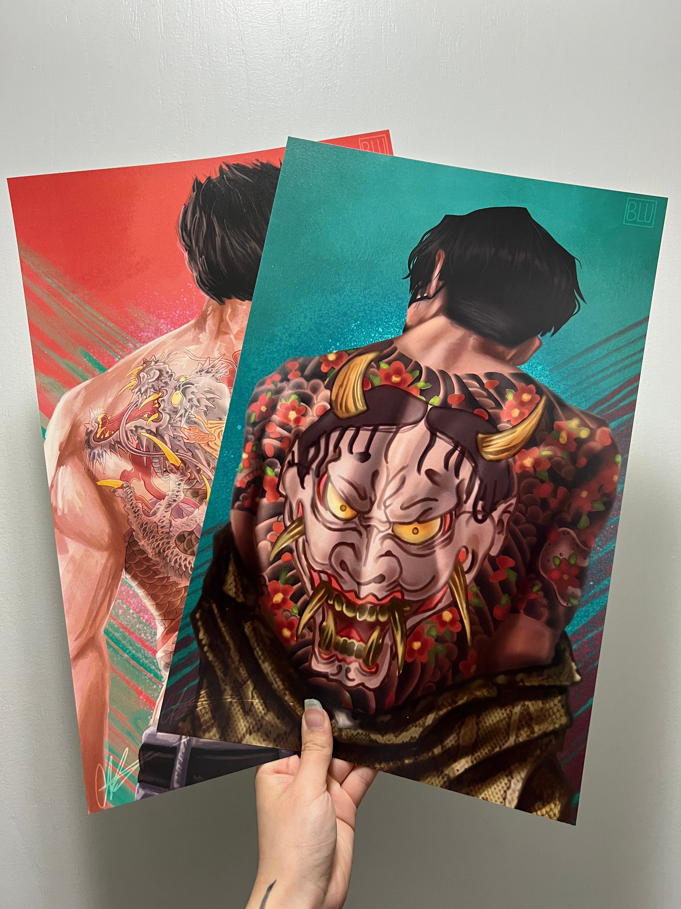 Dragon of Dojima 11x17 Art Print - Etsy