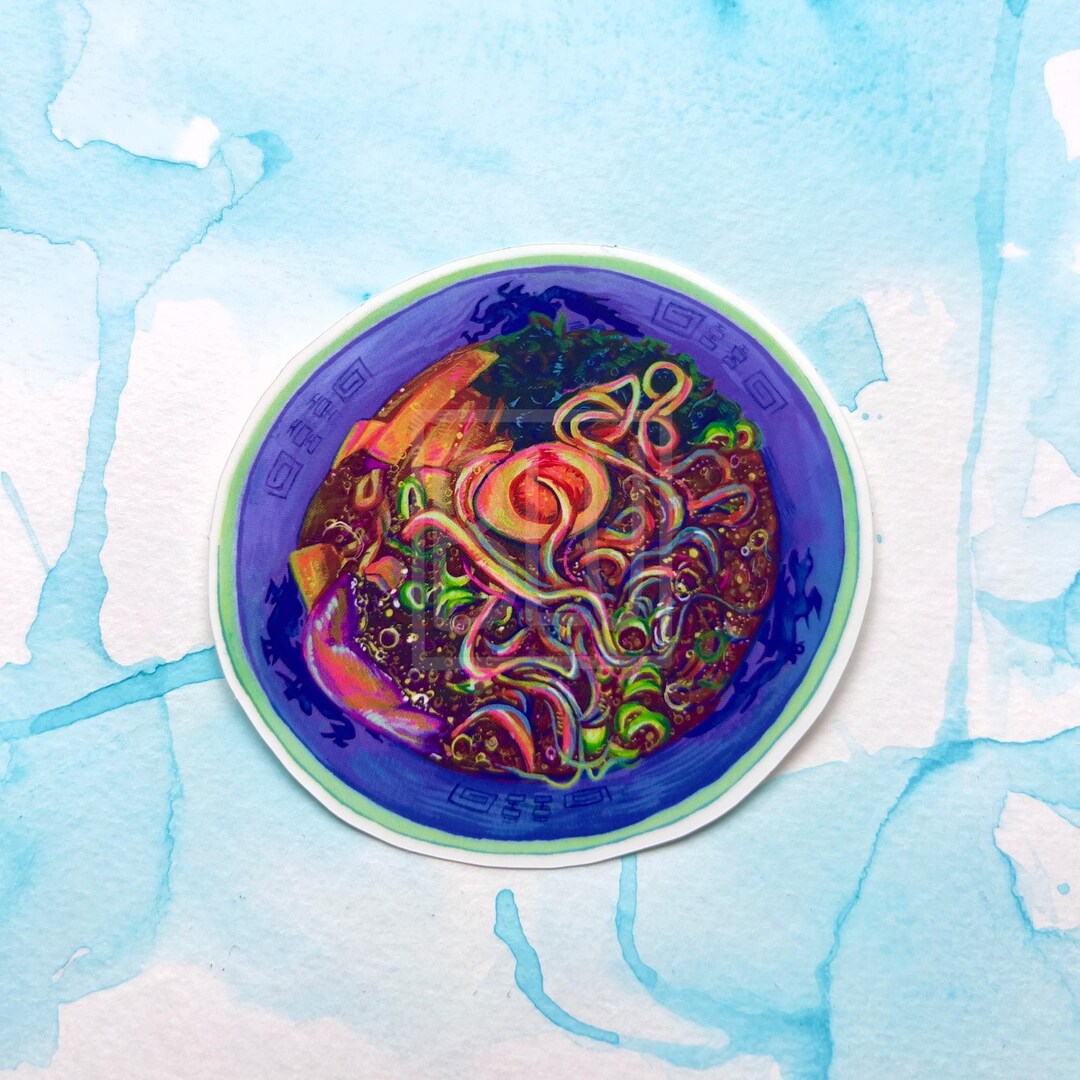 Ramen [3 In. Sticker] - Etsy