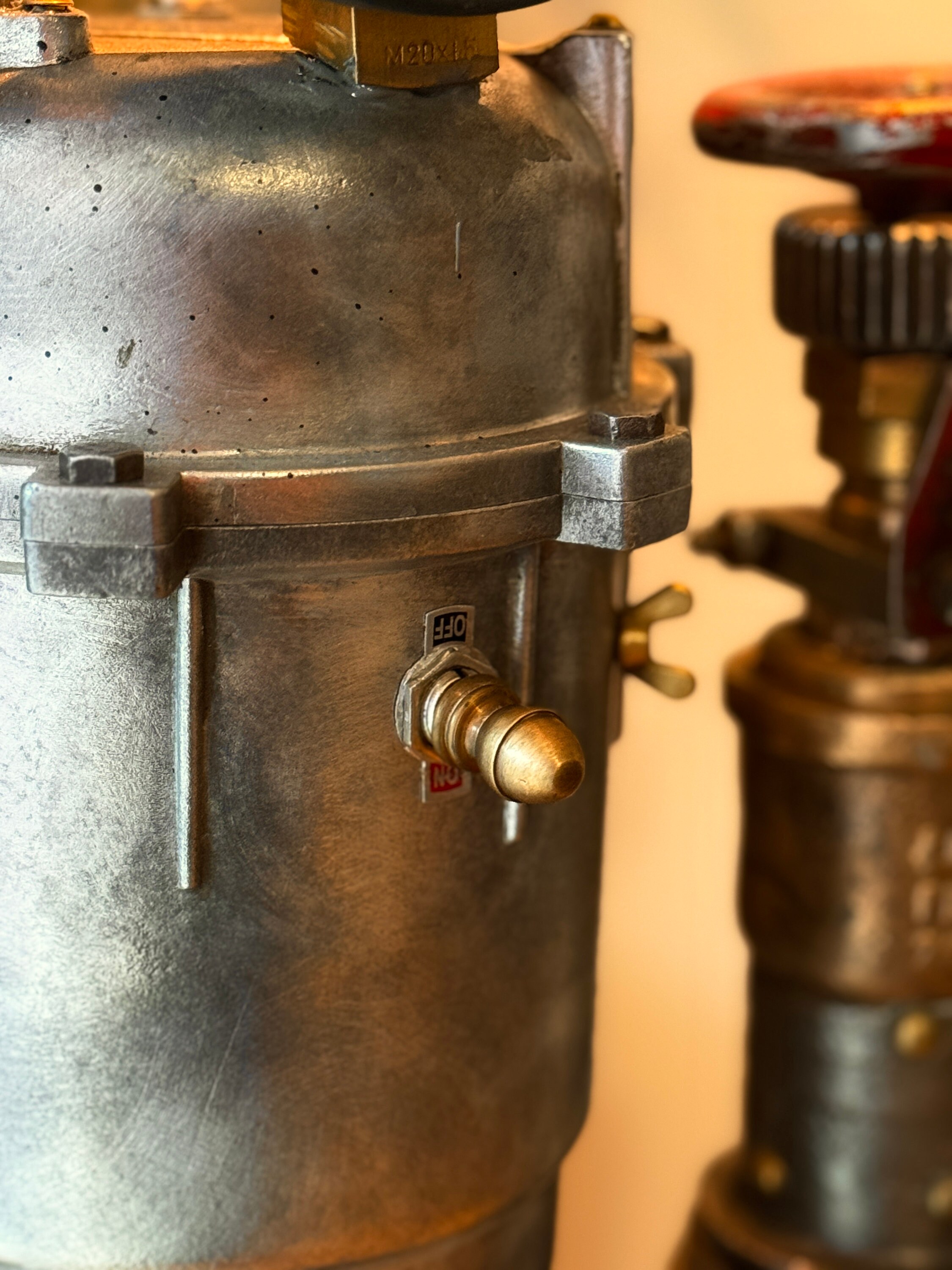 Steampunk Standing Lamp | Industrial Edison Lights Lamp | Handmade and ...