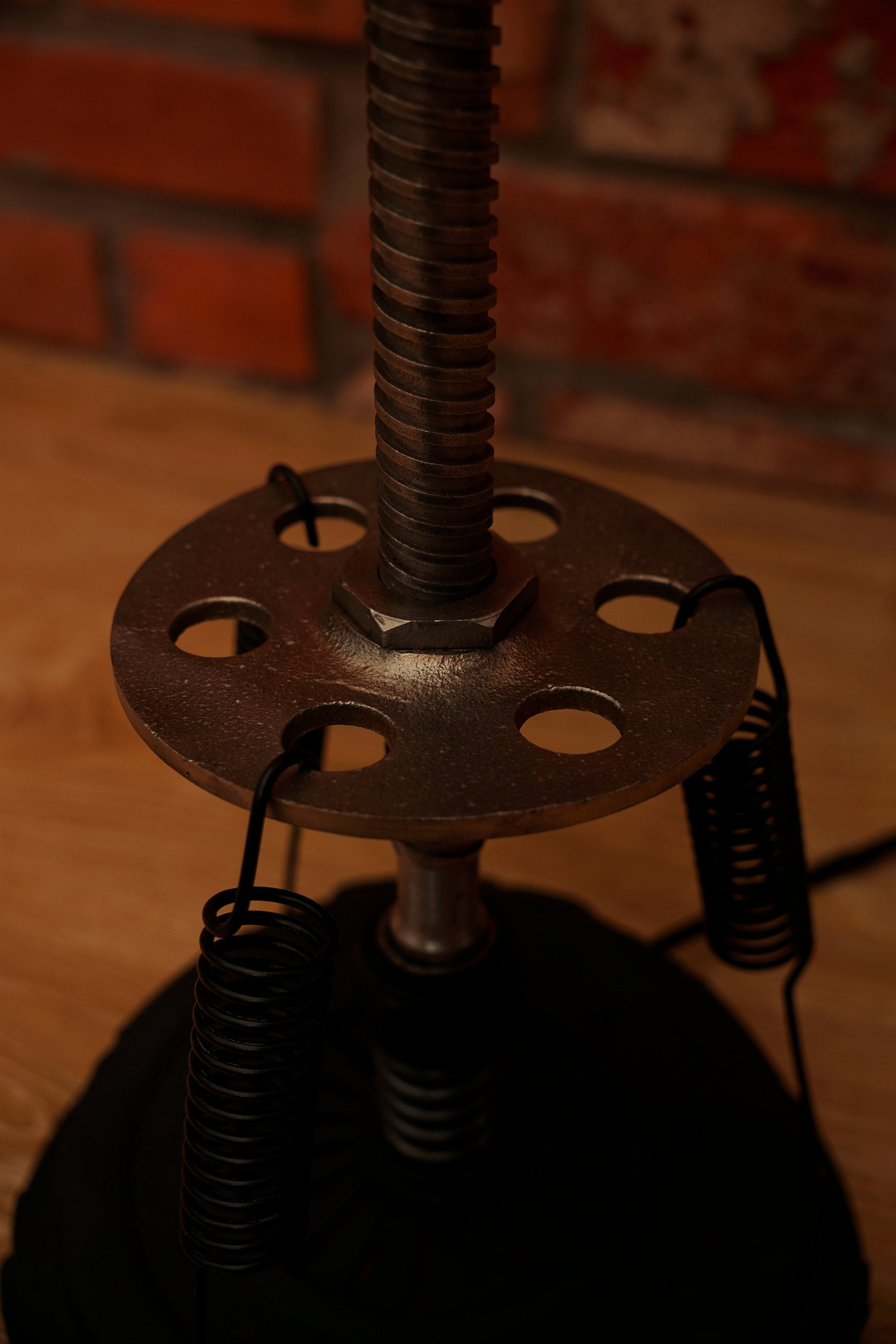 Industrial Standing Lamp | Edison Black Standing Lamp | Upcycled ...