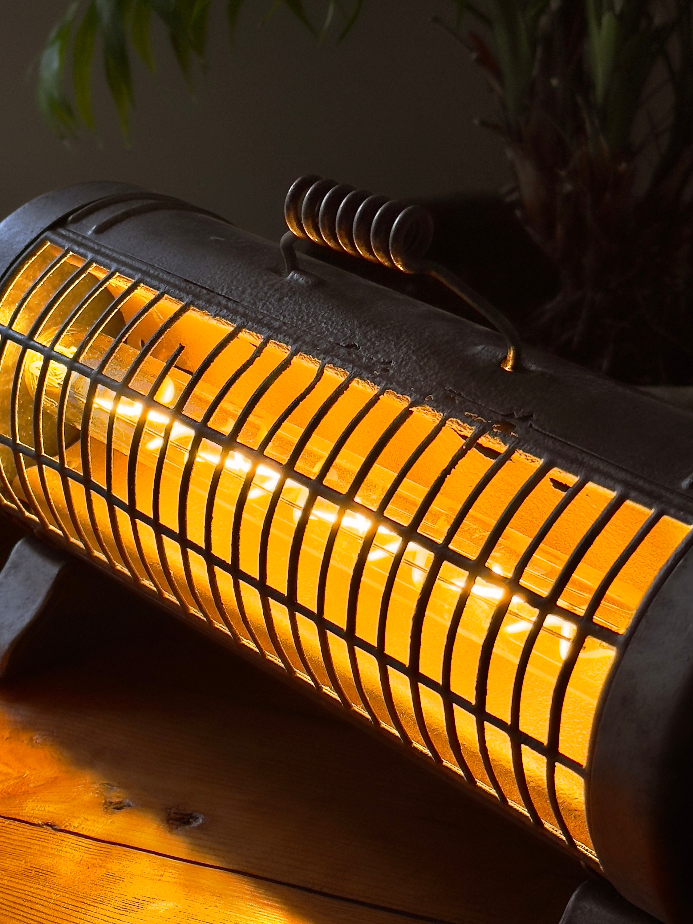 Steampunk Table Lamp | Industrial Edison Light Table Lamp | Handmade ...