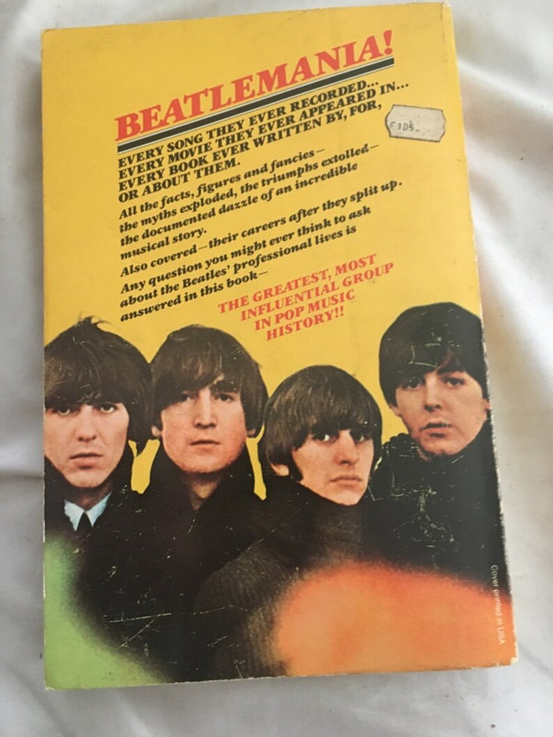 ORIGINAL Vintage 1975 Beatles All Together Now Discography - Etsy