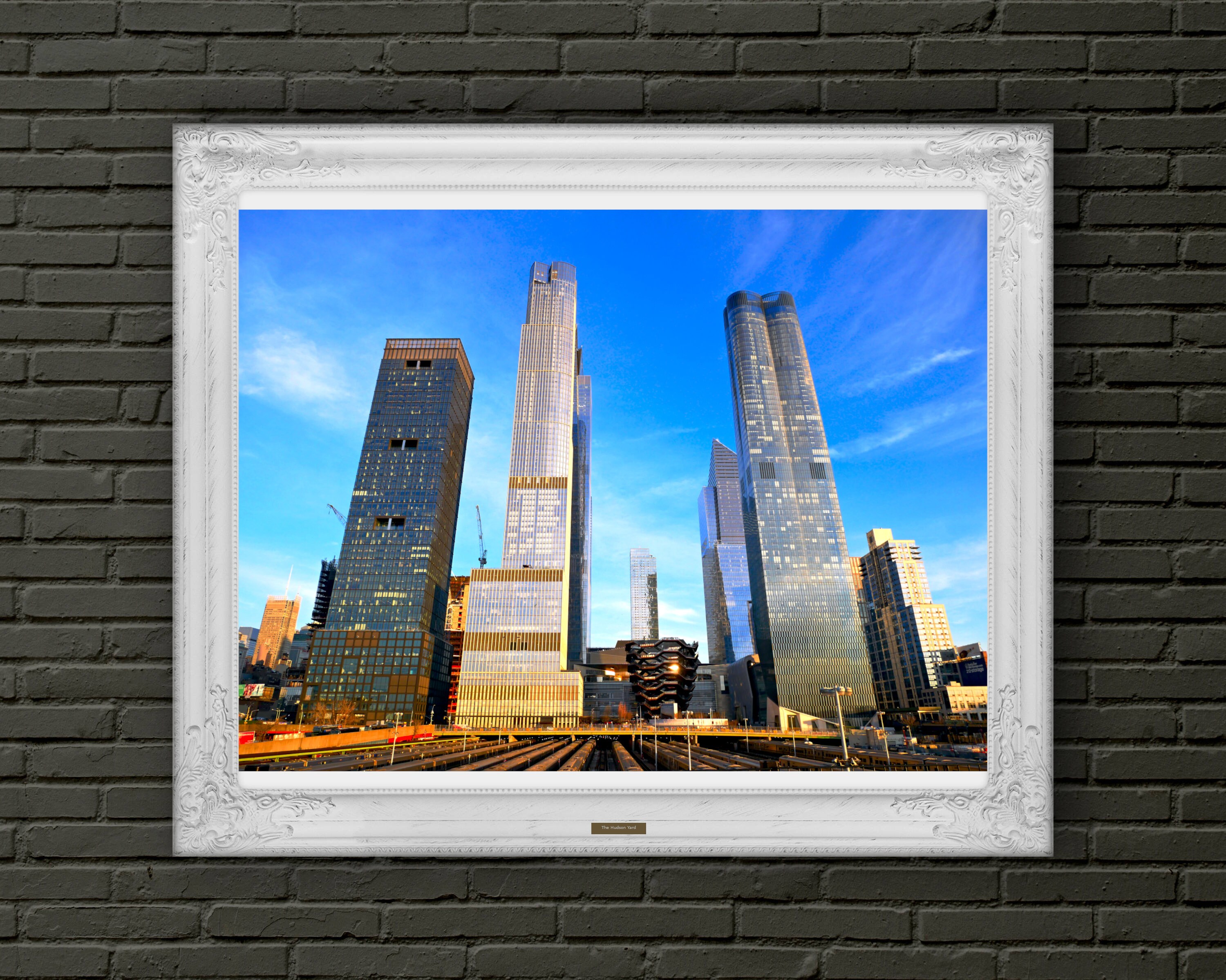 The Hudson Yard / Printable Building and Railroad Digital Photo, City ...