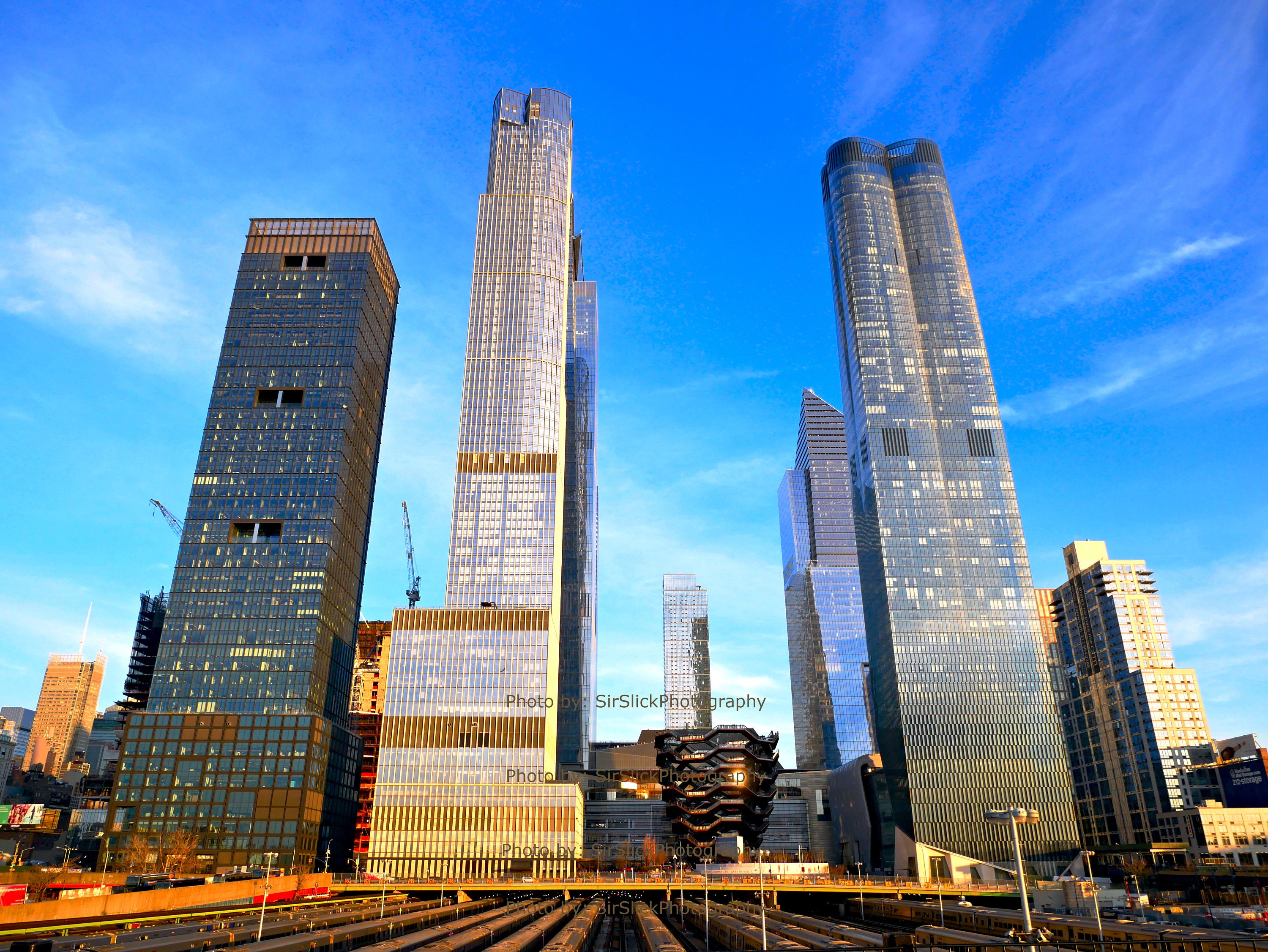 The Hudson Yard / Printable Building and Railroad Digital Photo, City ...