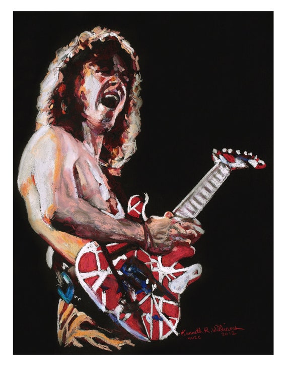 Eddie Van Halen | Etsy