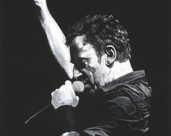 Bruce Springsteen Svg | Etsy