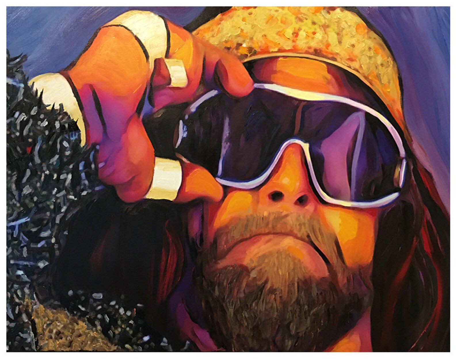 Macho Man Randy Savage Art Print | WWF WWE Portrait - Etsy