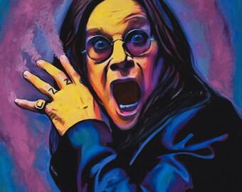 Ozzy Osbourne Art - Etsy
