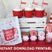 Hot Chocolate Bar Kit PRINTABLE, Hot Cocoa Bar, Christmas Hot Chocolate ...