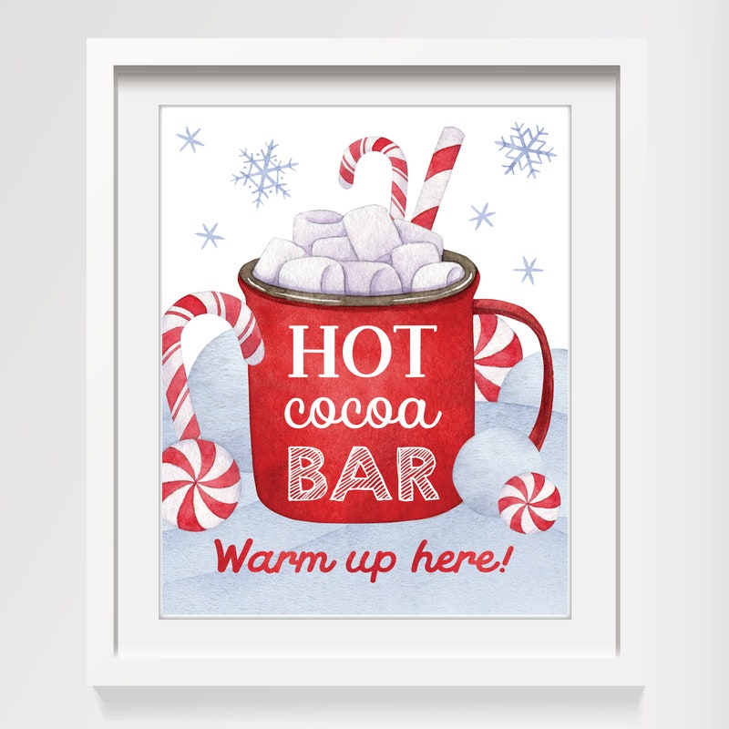 Hot Cocoa Bar Sign - Etsy
