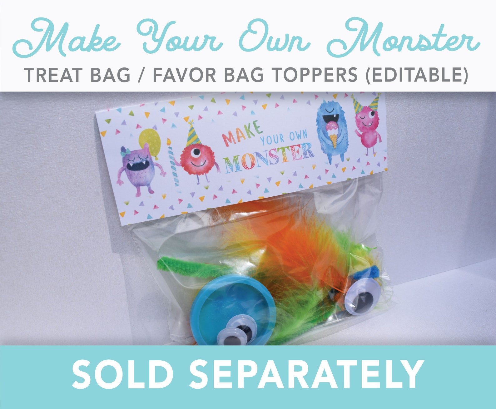 Adopt A Monster Certificate and Sign PRINTABLE, Monster Adoption, Adopt ...