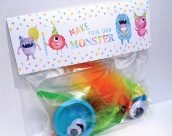 Monster Building Kit - Etsy