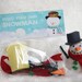 Build Your Own Snowman Favor Bag Topper PRINTABLE, Build a Snowman ...