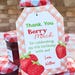 Thank You Berry Much Favor Tag PRINTABLE, Strawberry Birthday Party ...