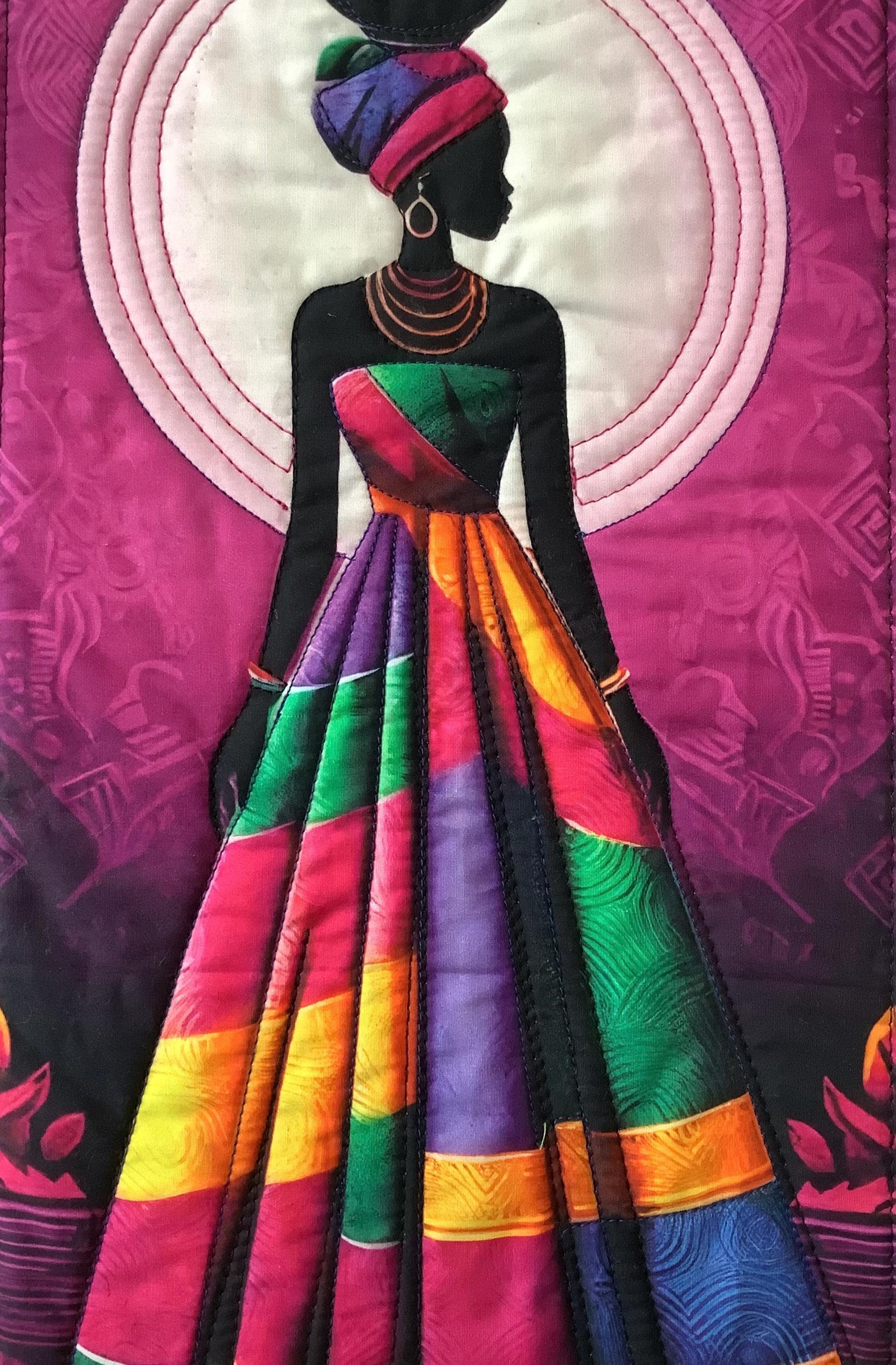 Wall Decor/ Africa/ Ethnic Wear/ Culture/ Fashion/ Cultural Expression ...