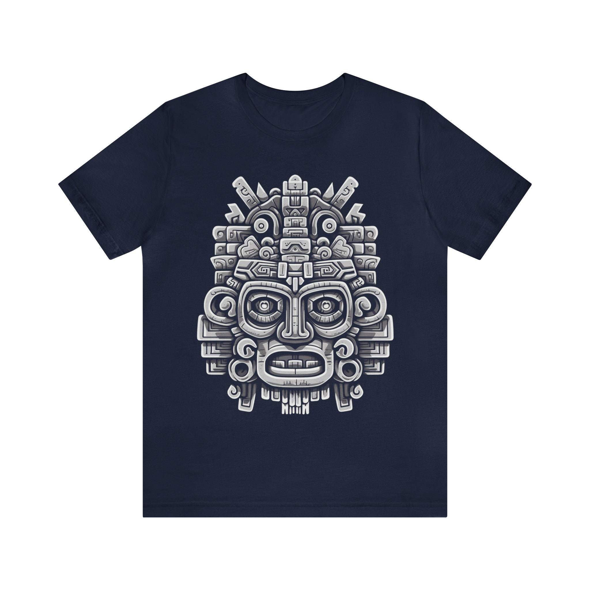 Aztec Art Warrior Shirt for Men - Unique Mexican Clothing Gift - Etsy