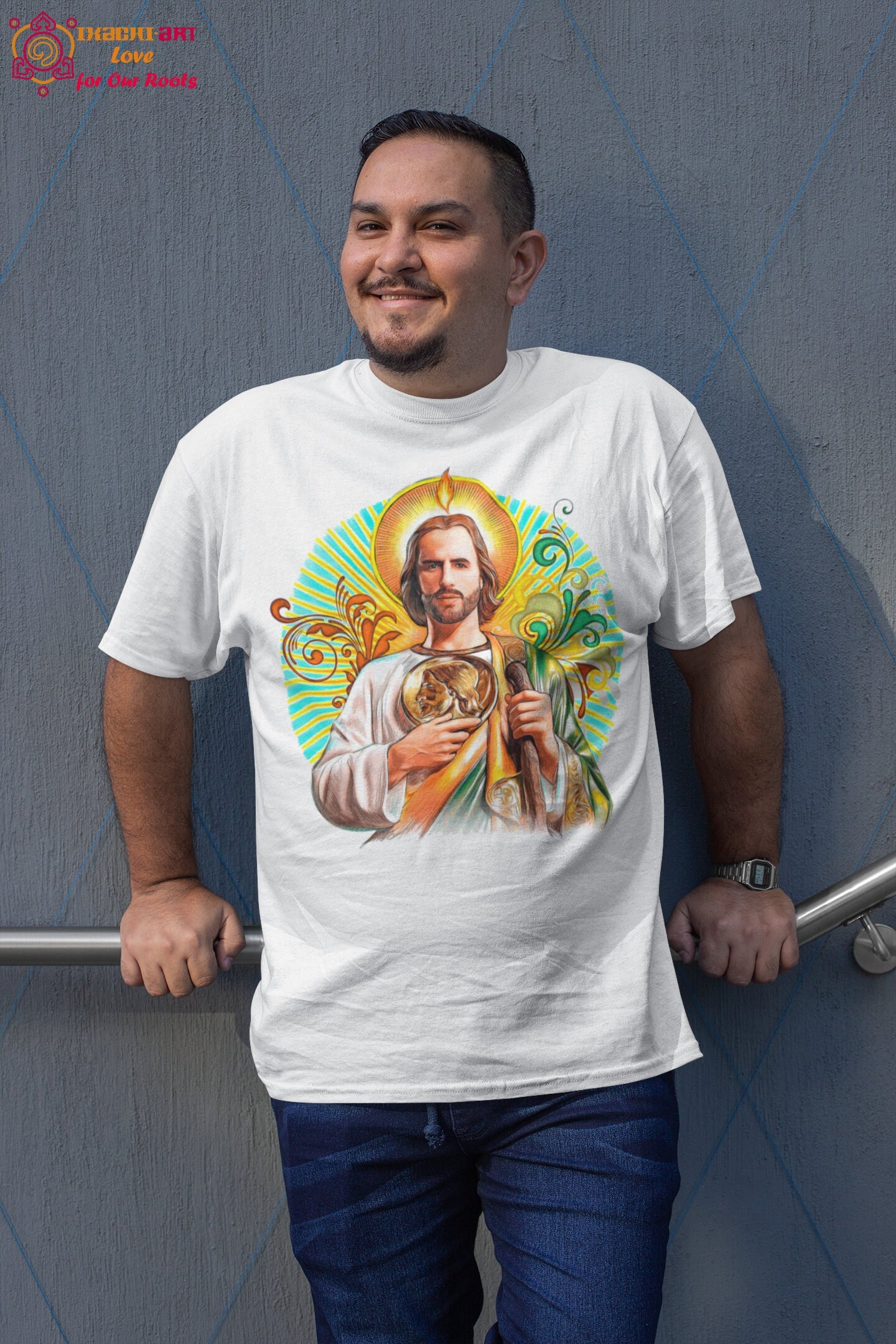 Christian Apparel San Judas Tadeo Catholic Shirt Mexican Pride | Etsy