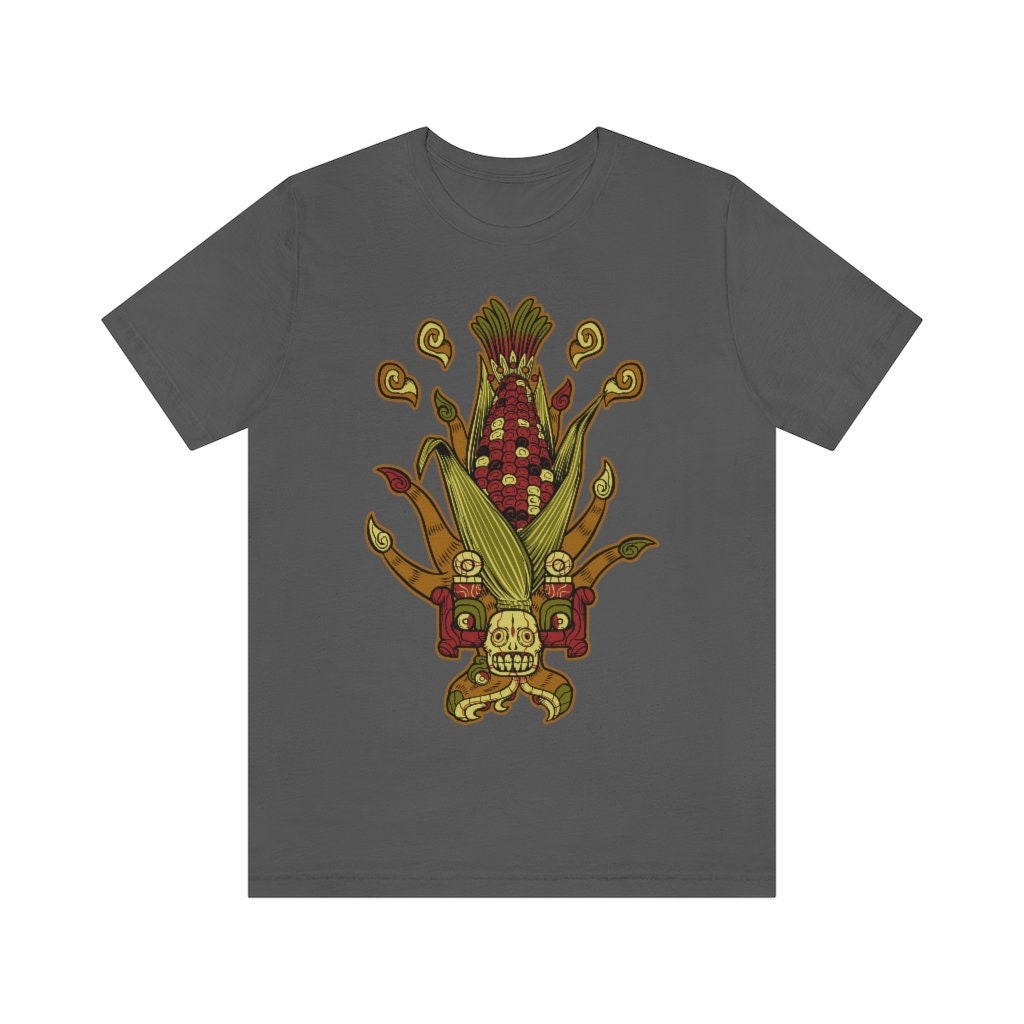 Stylish Aztec Art Elote Graphic T-shirt for Men - Unique Mexican ...