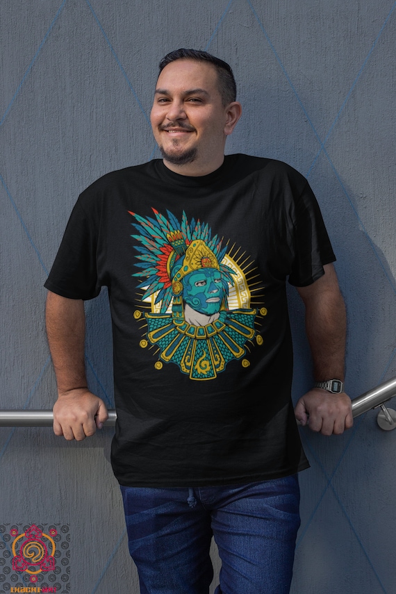 Aztec Art Print Aztec Shirt Boho Graphic Tee Mexican T Shirt - Etsy