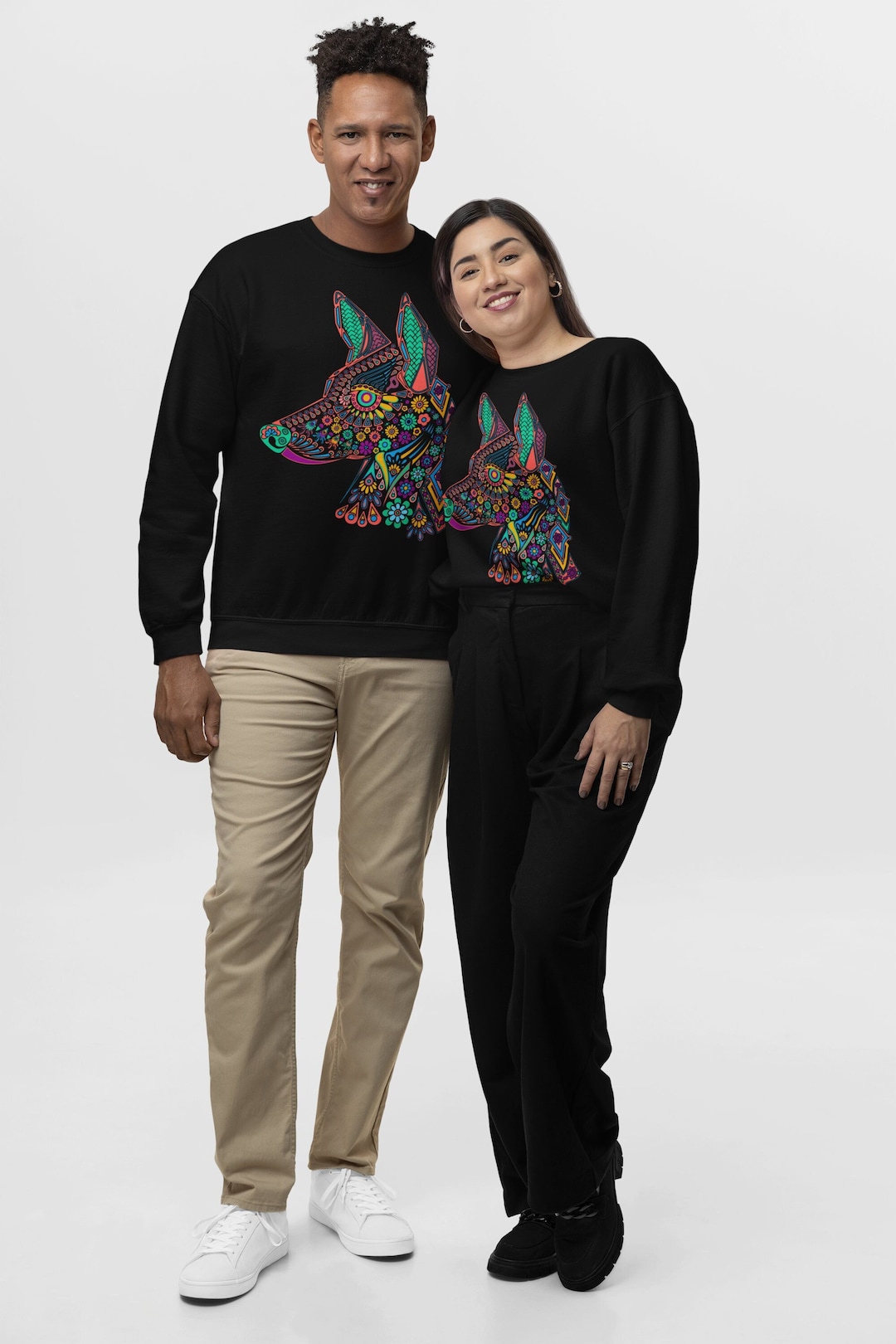 Xoloitzcuintli Aztec Art Plus Size Sweatshirt Day of the Dead Gift - Etsy