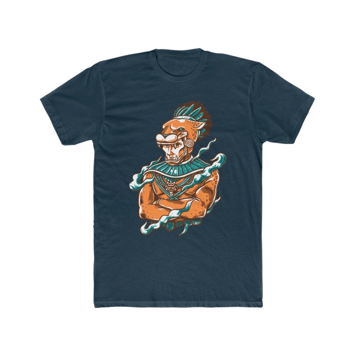 Aztec Shirt Aztec Warrior Mexican Jaguar Aztec Art Print | Etsy