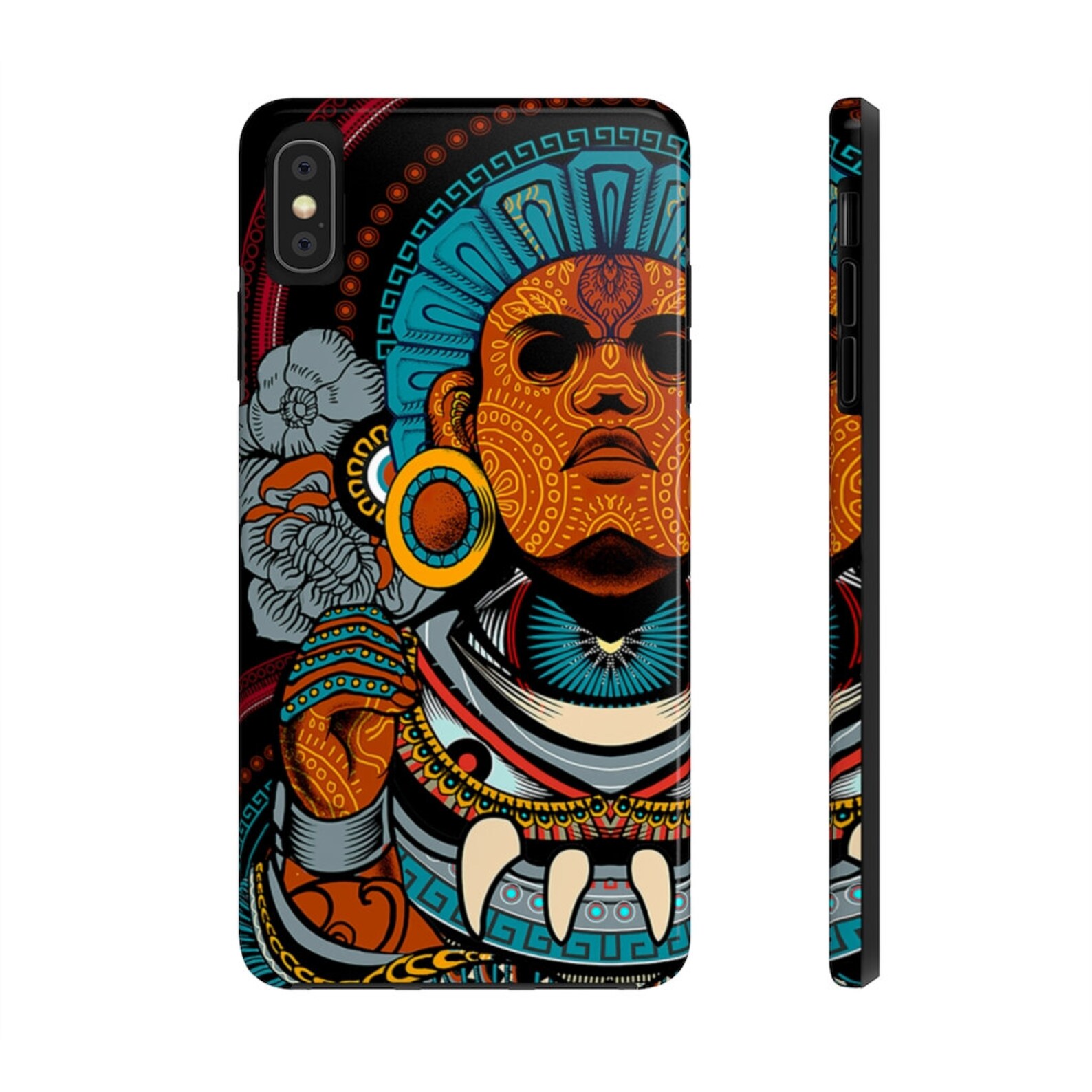 Tough Phone Case Mexican Original Art Aztec Art Print Custom - Etsy