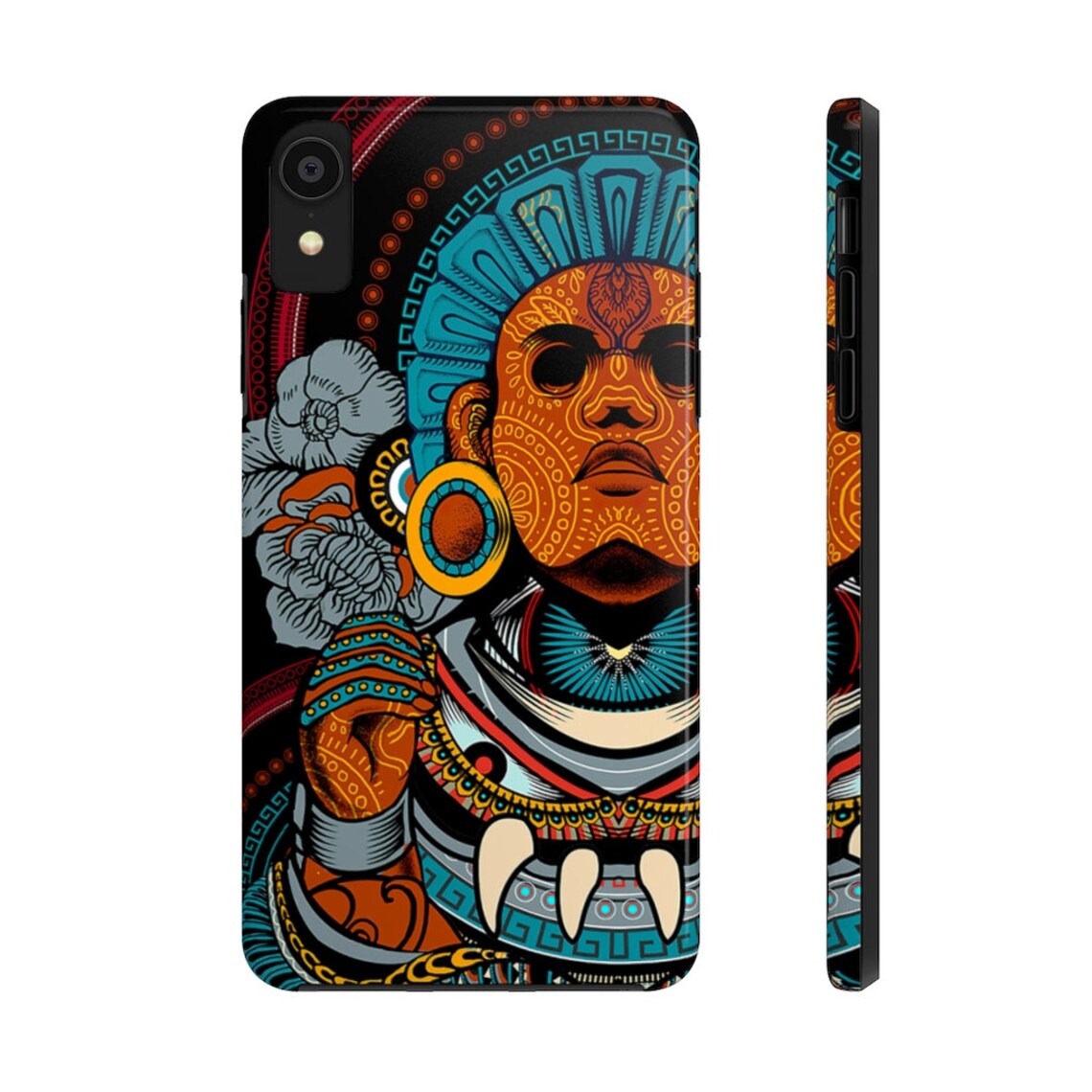 Tough Phone Case Mexican Original Art Aztec Art Print Custom - Etsy