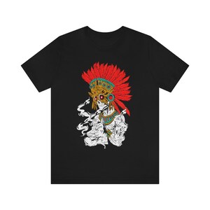 Mictlantecuhtli Aztec God Xolo Art Print Mens T-shirt Mexican Clothing ...