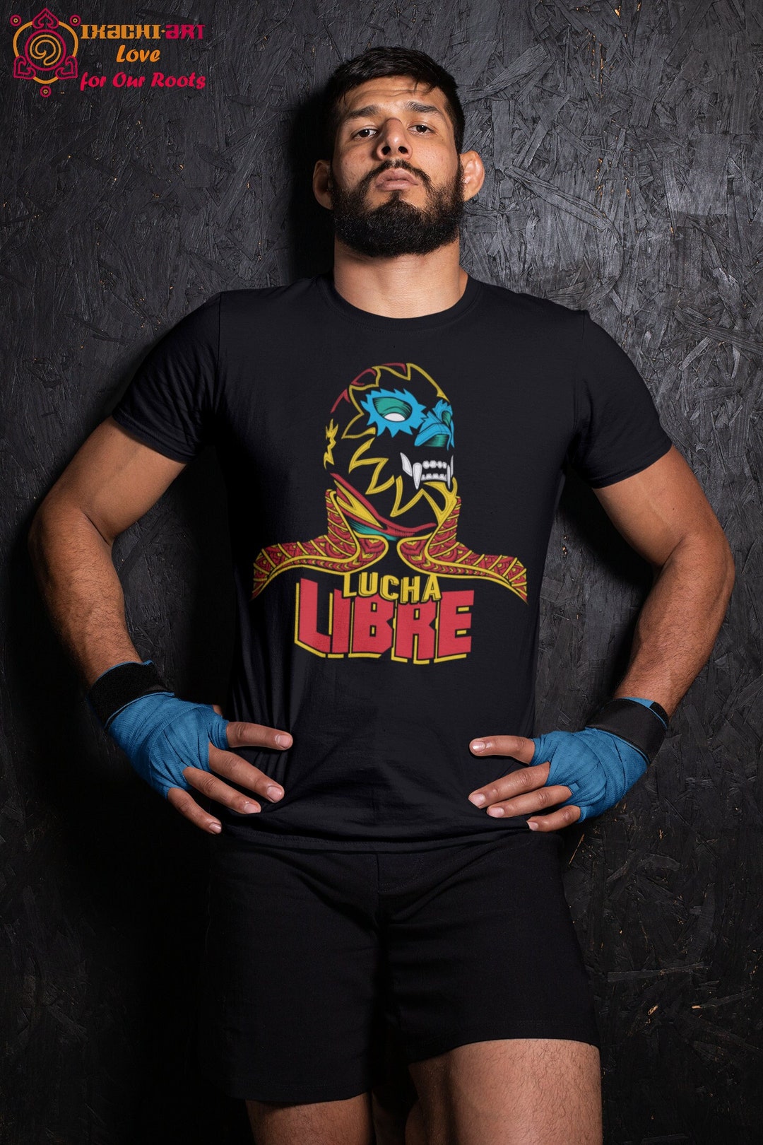 Lucha Libre Mask Shirt for Men - Unique Mexican Wrestling Gift - Etsy