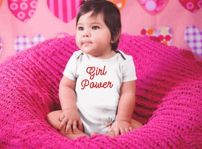 Girl Power Baby Onesie® Feminist Baby Onesie® Girl Power - Etsy