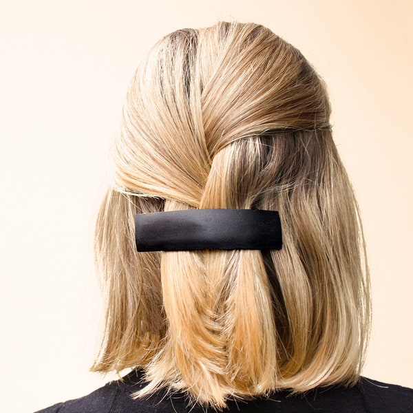 Black Hair Clip - Etsy