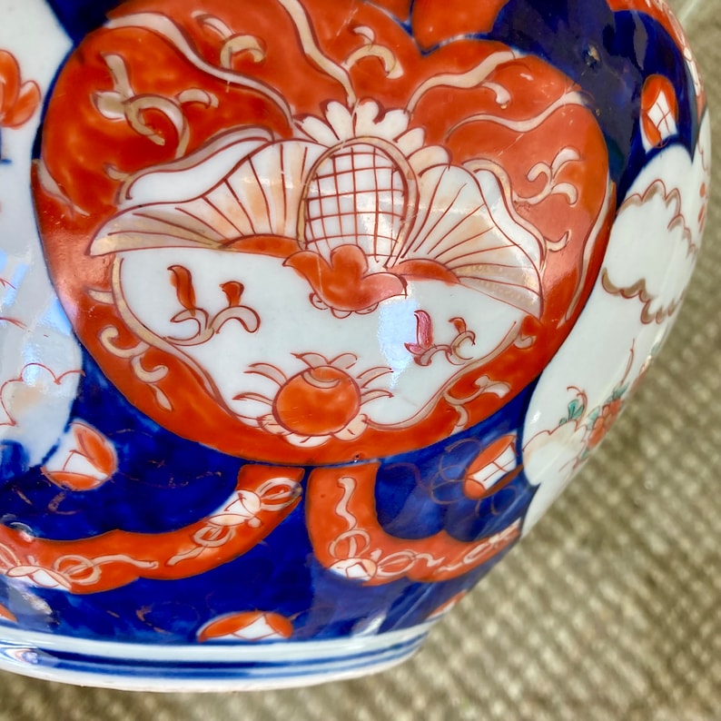 Imari Style Cache Pot - Etsy