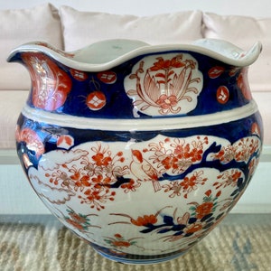 Imari Style Cache Pot - Etsy
