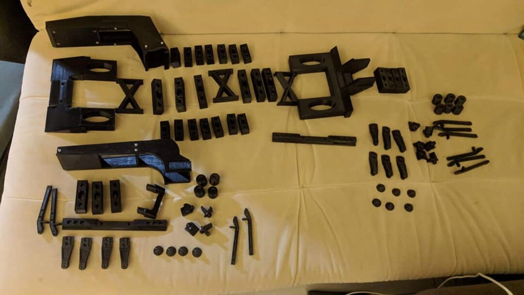 3D Printed .stl Files for Lowboy Trailer 1/14 Tamiya King Grand Hauler ...