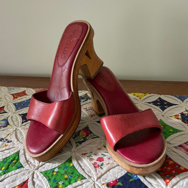 Platform Mules - Etsy