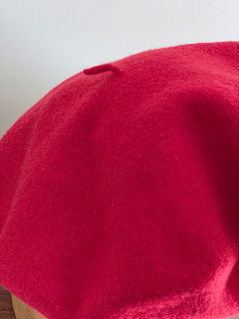 Vintage 80s Red Tartan Beret/kangol Wool Beret/kangol Wool Tam/tartan ...