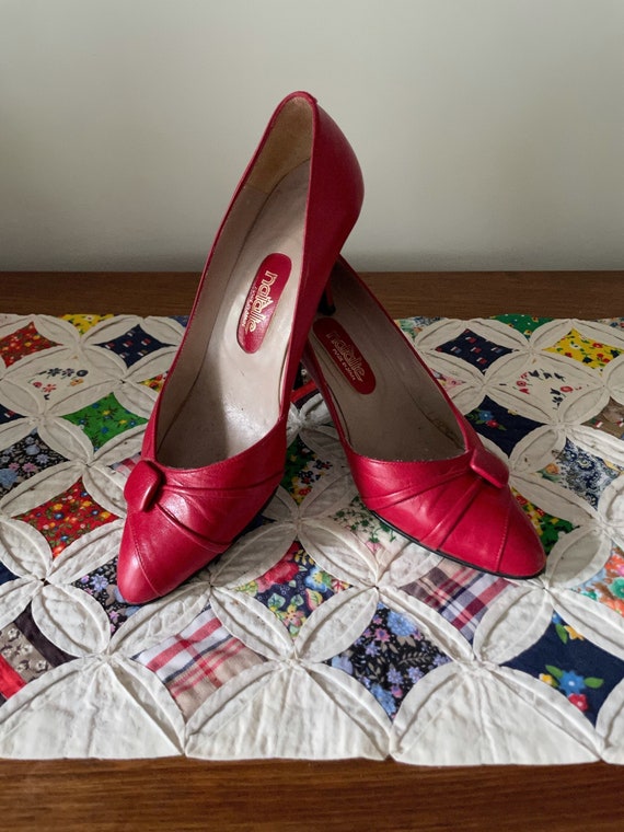 80s red pumps - Gem
