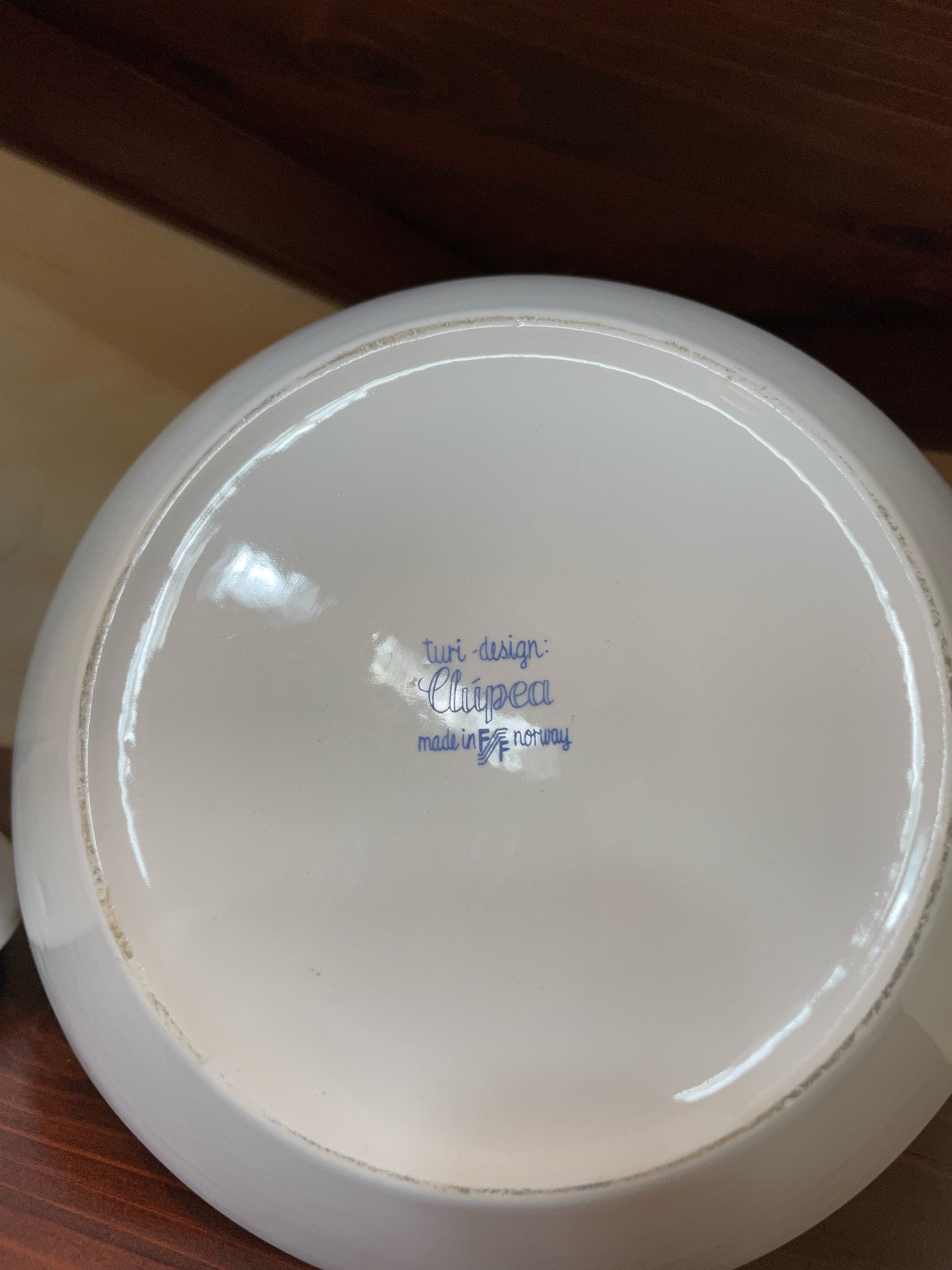 Vintage Soup Tureen by Figgjo Flint/clupea Pattern From the 60s/mid ...