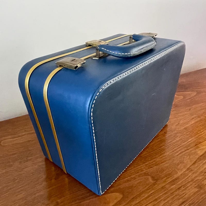 Vintage Luggage Vanity Case - Etsy