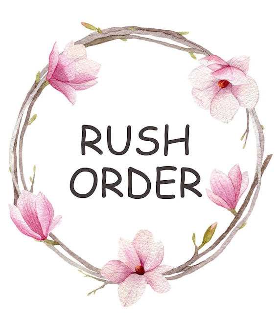 Rush Order for Shipping by Fedex 2 Days - Etsy