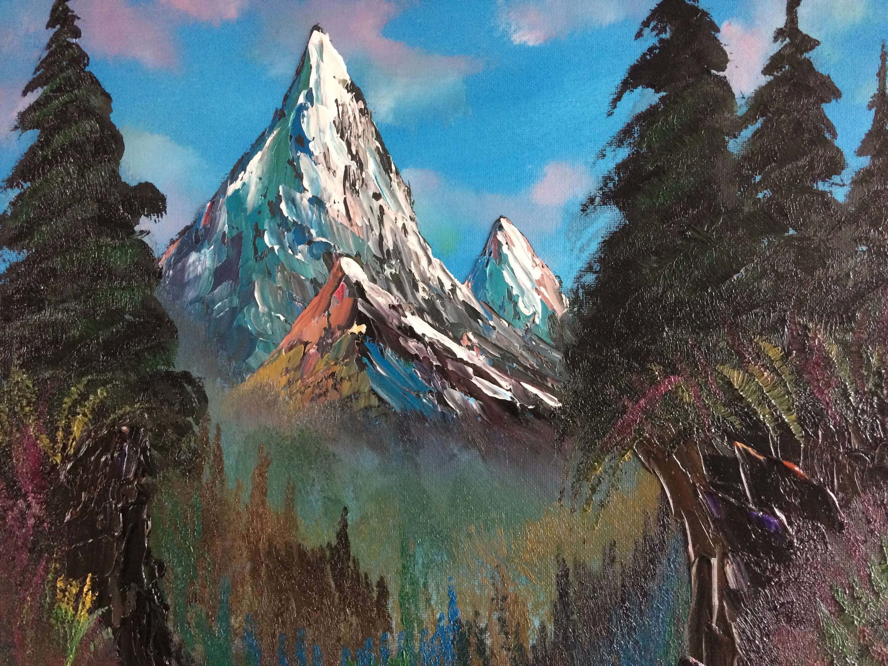 Oil Painting Forgotten Wilderness Original Landscape Oil Painting on ...