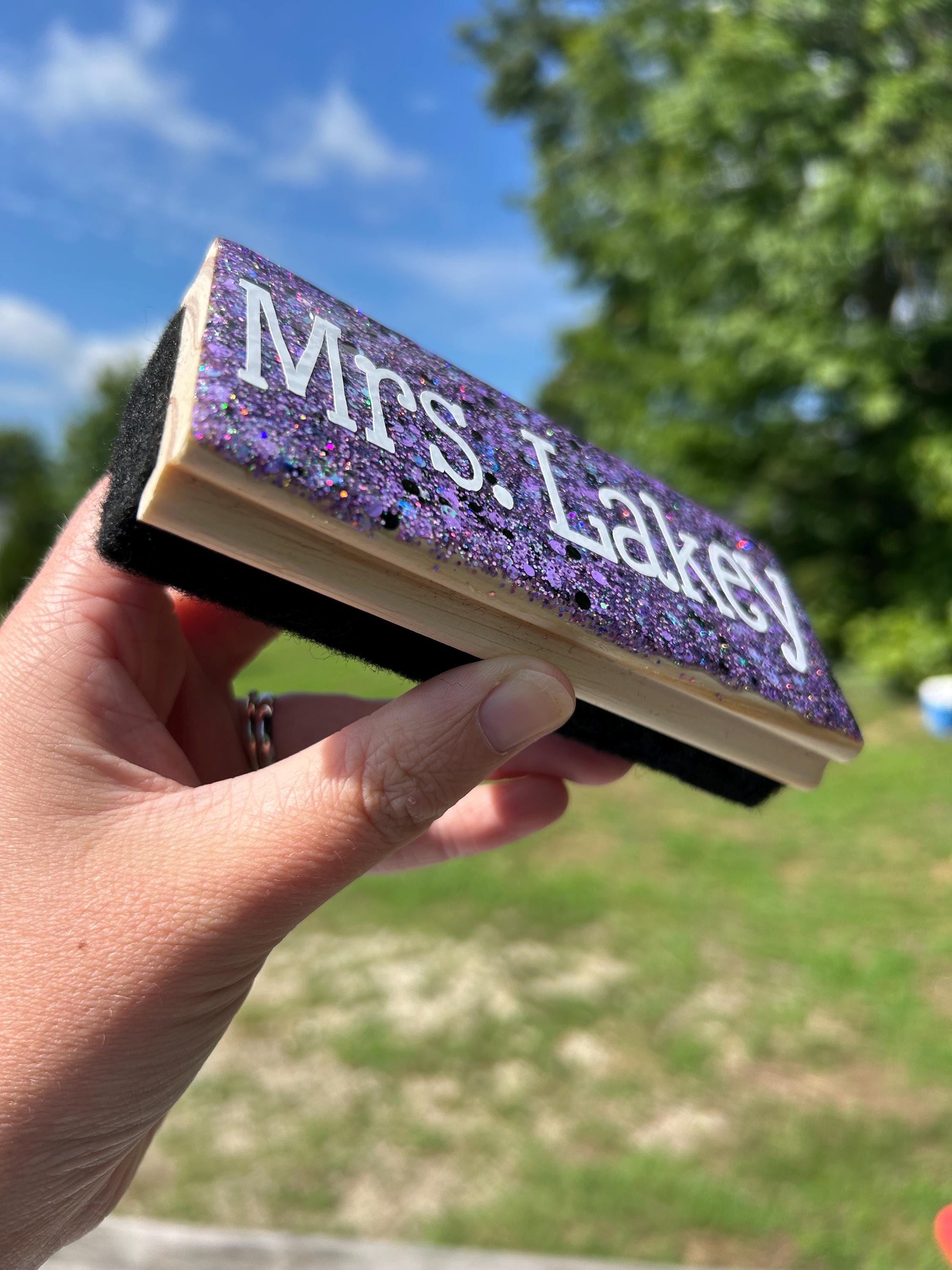 Personalized Whiteboard Eraser With Teacher or Student Name - Etsy
