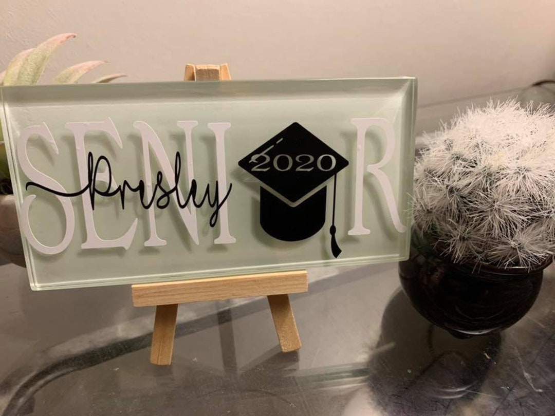 Senior 2021 Graduation Glass Tile - Etsy