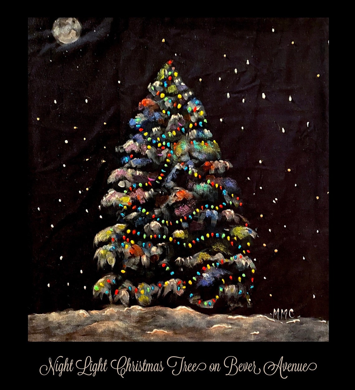 Christmas Tree Print - Etsy