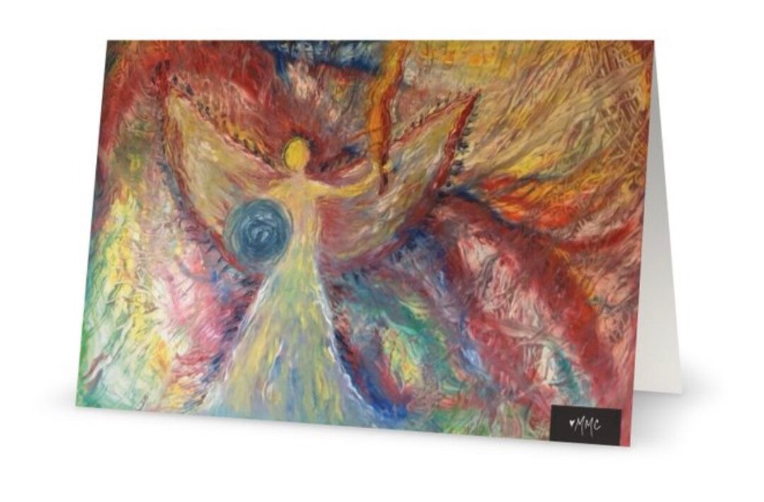 Warrior Angel Surround You - Greeting Card - Etsy