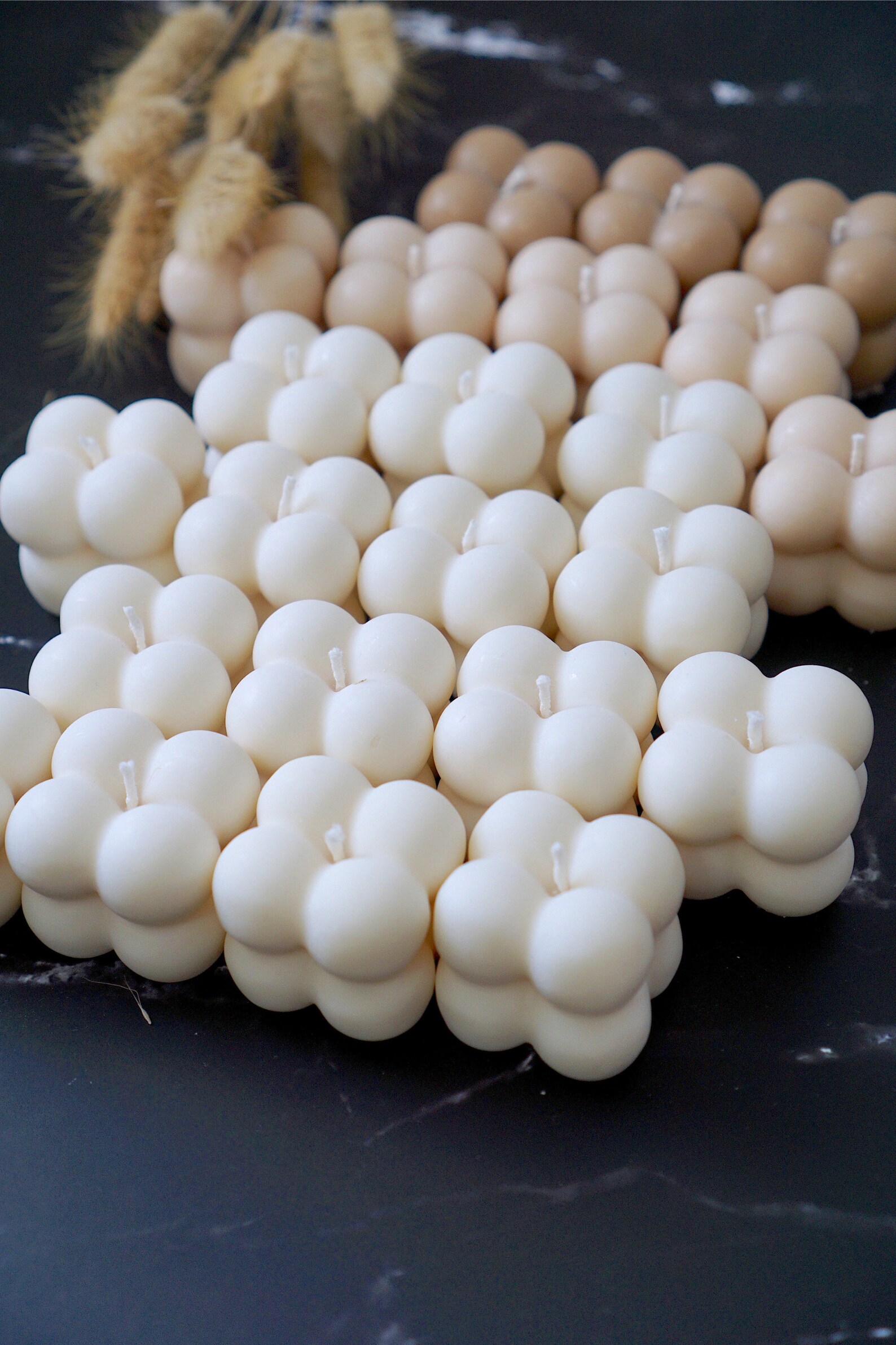 Personalized Mini Bubble Candle Wedding Favours Custom - Etsy Canada